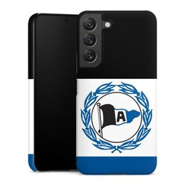 DeinDesign Galaxy S22 Handy Premium Case Smartphone Handyh&uuml;lle Schutzh&uuml;lle matt Official Licensed Product Arminen Arminia Bielefeld Premium Case