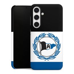 DeinDesign Galaxy S24 Handy Premium Case Smartphone Handyh&uuml;lle Schutzh&uuml;lle matt Official Licensed Product Arminen Arminia Bielefeld Premium Case