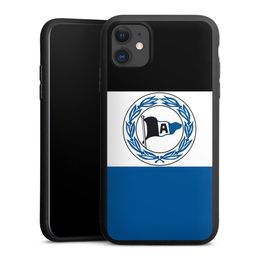 DeinDesign iPhone 11 Handy Premium Silikon H&uuml;lle Handyh&uuml;lle schwarz Case Arminen Official Licensed Product Arminia Bielefeld Silikon Premium Case
