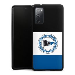 DeinDesign Galaxy S20 FE Handy Silikon H&uuml;lle Case schwarz Handyh&uuml;lle Arminen Official Licensed Product Arminia Bielefeld