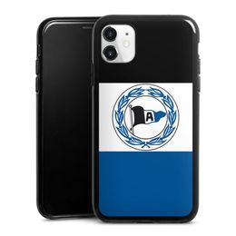 DeinDesign iPhone 11 Handy Silikon H&uuml;lle Case schwarz Handyh&uuml;lle Arminen Official Licensed Product Arminia Bielefeld