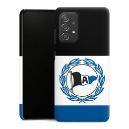 DeinDesign Galaxy A52s 5G Handy Premium Case Smartphone Handyh&uuml;lle Schutzh&uuml;lle matt Arminen Official Licensed Product Arminia Bielefeld Premium Case