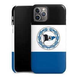 DeinDesign iPhone 12 Pro Handy Premium Case Smartphone Handyh&uuml;lle Schutzh&uuml;lle gl&auml;nzend Official Licensed Product Arminen Arminia Bielefeld Premium Case