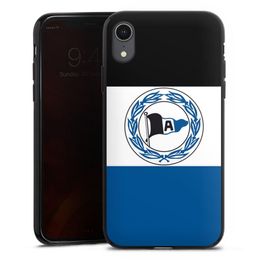 DeinDesign iPhone Xr Handy Silikon H&uuml;lle Case schwarz Handyh&uuml;lle Official Licensed Product Arminen Arminia Bielefeld