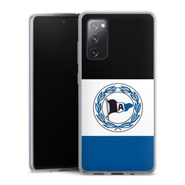 DeinDesign Galaxy S20 FE 5G Handy Silikon H&uuml;lle Case transparent Handyh&uuml;lle Arminen Official Licensed Product Arminia Bielefeld Silikon Case
