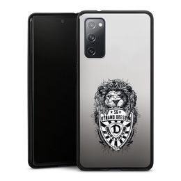 DeinDesign Galaxy S20 FE 5G Handy Silikon H&uuml;lle Case schwarz Handyh&uuml;lle Sgd Lion Sg Dynamo Dresden