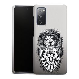 DeinDesign Galaxy S20 FE 5G Handy Premium Case Smartphone Handyh&uuml;lle Schutzh&uuml;lle matt Sgd Lion Sg Dynamo Dresden Premium Case