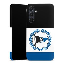 DeinDesign Galaxy A55 5G Handy Premium Case Smartphone Handyh&uuml;lle Schutzh&uuml;lle matt Official Licensed Product Arminen Arminia Bielefeld Premium Case