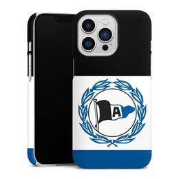 DeinDesign iPhone 13 Pro Handy Premium Case Smartphone Handyh&uuml;lle Schutzh&uuml;lle matt Official Licensed Product Arminen Arminia Bielefeld Premium Case