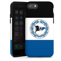 DeinDesign iPhone SE (2020) Handy Panzer Handyh&uuml;lle robuste Outdoor H&uuml;lle Schutzh&uuml;lle matt Arminia Bielefeld Official Licensed Product Arminen Tough Case