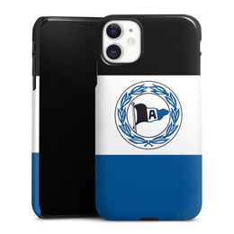 DeinDesign iPhone 11 Handy Premium Case Smartphone Handyh&uuml;lle Schutzh&uuml;lle gl&auml;nzend Arminia Bielefeld Official Licensed Product Arminen Premium Case
