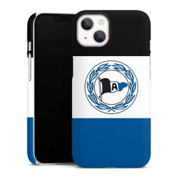 DeinDesign iPhone 13 Handy Premium Case Smartphone Handyh&uuml;lle Schutzh&uuml;lle matt Official Licensed Product Arminen Arminia Bielefeld Premium Case
