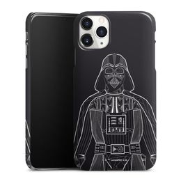 DeinDesign iPhone 11 Pro Max Handy Premium Case Smartphone Handyh&uuml;lle Schutzh&uuml;lle gl&auml;nzend Black Darth Vader Star Wars Premium Case