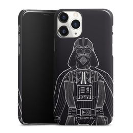 DeinDesign iPhone 11 Pro Handy Premium Case Smartphone Handyh&uuml;lle Schutzh&uuml;lle gl&auml;nzend Darth Vader Star Wars Black Premium Case
