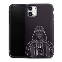 DeinDesign iPhone 11 Handy Panzer Handyh&uuml;lle robuste Outdoor H&uuml;lle Schutzh&uuml;lle matt Black Star Wars Darth Vader Tough Case