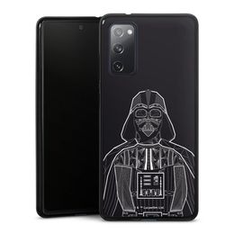 DeinDesign Galaxy S20 FE 5G Handy Silikon H&uuml;lle Case schwarz Handyh&uuml;lle Black Darth Vader Star Wars