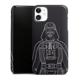DeinDesign iPhone 11 Handy Premium Case Smartphone Handyh&uuml;lle Schutzh&uuml;lle gl&auml;nzend Black Darth Vader Star Wars Premium Case
