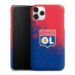 DeinDesign iPhone 11 Pro Max Handy Premium Case Smartphone Handyh&uuml;lle Schutzh&uuml;lle gl&auml;nzend Ol Official Licensed Product Olympique Lyonnais Premium Case