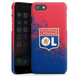 DeinDesign iPhone SE (2020) Handy Premium Case Smartphone Handyh&uuml;lle Schutzh&uuml;lle matt Ol Olympique Lyonnais Official Licensed Product Premium Case