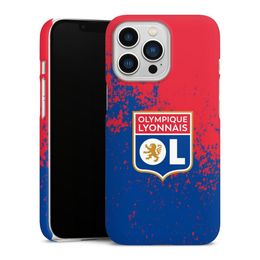 DeinDesign iPhone 13 Pro Handy Premium Case Smartphone Handyh&uuml;lle Schutzh&uuml;lle matt Ol Olympique Lyonnais Official Licensed Product Premium Case