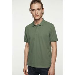 Jack & Jones Poloshirt JACK & JONES "JPRBLAWESTON SS POLO", Herren, Gr. M, laurel wreath detail:solid, Jersey, Obermaterial: 100% Baumwolle, unifarben, regular fit normal, ohne Ausschnitt, angesetztes B&uuml;ndchen, Shirts, mit Stickerei
