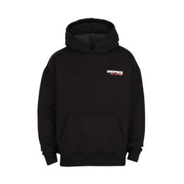 Kapuzensweatshirt DROPSIZE "Dropsize HEAVY OVERSIZE TOUR HOODIE", Herren, Gr. L, schwarz, 70% Baumwolle, 30% Polyester, Rundhals, Sweatshirts