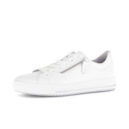 Sneaker Gabor "Sneaker low", Damen, Gr. 38, wei&szlig;, Schuhe Sneaker