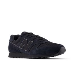 Sneaker New Balance "373", Herren, Gr. 42,5, schwarz, Leder, Textil, Schuhe Sneaker