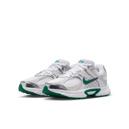Sneaker Nike Sportswear "V5 RNR (GS)", M&auml;dchen, Gr. 39, wei&szlig;, malachite, vast grau, Synthetik, Textil, Schuhe Sneaker, inspiriert vom Design des Y2K Nike Vomero 5 f&uuml;r Jugendliche