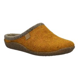 Hausschuh Josef Seibel "Vinny 09, orange-kombi", Damen, Gr. 36, orange (orange, kombi), Obermaterial: 100% Textilmaterial TEXMAT., Schuhe Hausschuh