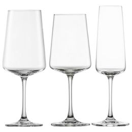 Schott Zwiesel Gl&auml;serset Miovino, Transparent, Glas, 12-teilig, Essen & Trinken, Gl&auml;ser, Gl&auml;ser-Sets