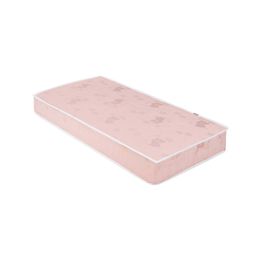 Kikkaboo Babybett Matratze CocoCraft Standard 120 x 60 x 15 cm 2 Lagen 3D-Schaum pink