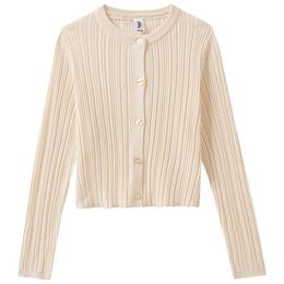 Yigga M&auml;dchen Strickjacke mit Knopfleiste