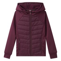Yigga M&auml;dchen Sport-Jacke mit Kapuze