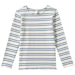 Topolino M&auml;dchen Langarmshirt mit Rippstruktur