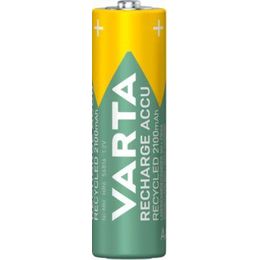 Varta Akku Recycled Blister 2, wiederaufladbar, 2100mAh, AA, 2 St&uuml;ck
