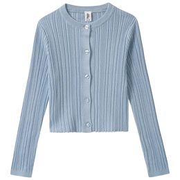 Yigga M&auml;dchen Strickjacke mit Knopfleiste