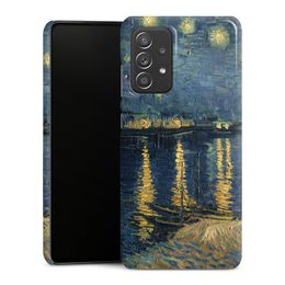 DeinDesign Galaxy A52s 5G Handy Premium Case Smartphone Handyh&uuml;lle Schutzh&uuml;lle gl&auml;nzend Painting Kunst Premium Case