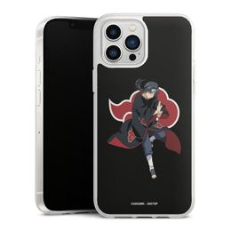 DeinDesign iPhone 13 Pro Max Handy Silikon H&uuml;lle Case transparent Handyh&uuml;lle Official Licensed Product Naruto Shippuden Itachi Uchiha Silikon Case