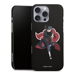 DeinDesign iPhone 16 Pro Max Handy Premium Case Smartphone Handyh&uuml;lle Schutzh&uuml;lle gl&auml;nzend Official Licensed Product Naruto Shippuden Itachi Uchiha Premium Case