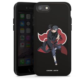 DeinDesign iPhone SE (2020) Handy Panzer Handyh&uuml;lle robuste Outdoor H&uuml;lle Schutzh&uuml;lle gl&auml;nzend Naruto Shippuden Itachi Uchiha Official Licensed Product Tough 