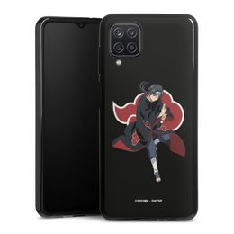 DeinDesign Galaxy A12 Handy Silikon H&uuml;lle Case schwarz Handyh&uuml;lle Naruto Shippuden Itachi Uchiha Official Licensed Product