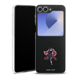 DeinDesign Galaxy Z Flip 7 FE Handy Hard Case Schutzh&uuml;lle transparent Smartphone Handy H&uuml;lle Naruto Shippuden Itachi Uchiha Official Licensed Product Hard Case