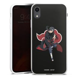 DeinDesign iPhone Xr Handy Silikon H&uuml;lle Case wei&szlig; Handyh&uuml;lle Official Licensed Product Naruto Shippuden Itachi Uchiha Silikon Case