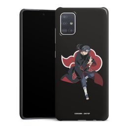 DeinDesign Galaxy A51 Handy Premium Case Smartphone Handyh&uuml;lle Schutzh&uuml;lle gl&auml;nzend Official Licensed Product Naruto Shippuden Itachi Uchiha Premium Case