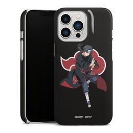 DeinDesign iPhone 13 Pro Handy Premium Case Smartphone Handyh&uuml;lle Schutzh&uuml;lle gl&auml;nzend Official Licensed Product Naruto Shippuden Itachi Uchiha Premium Case