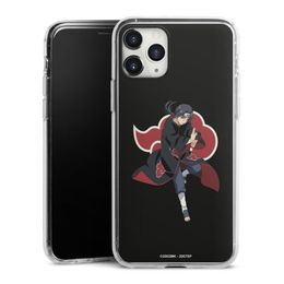 DeinDesign iPhone 11 Pro Max Handy Silikon H&uuml;lle Case transparent Handyh&uuml;lle Official Licensed Product Naruto Shippuden Itachi Uchiha Silikon Case