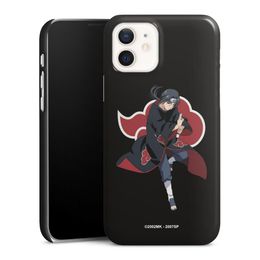 DeinDesign iPhone 12 Handy Premium Case Smartphone Handyh&uuml;lle Schutzh&uuml;lle gl&auml;nzend Official Licensed Product Naruto Shippuden Itachi Uchiha Premium Case