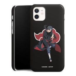DeinDesign iPhone 12 mini Handy Premium Case Smartphone Handyh&uuml;lle Schutzh&uuml;lle gl&auml;nzend Official Licensed Product Naruto Shippuden Itachi Uchiha Premium Case