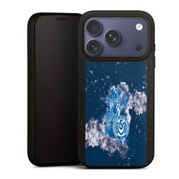 DeinDesign iPhone 17 Pro Handy PLA Handyh&uuml;lle Handyh&uuml;lle aus nachwachsenden Rohstoffen Organic Case Msv Duisburg Official Licensed Product Water Colour Organic 